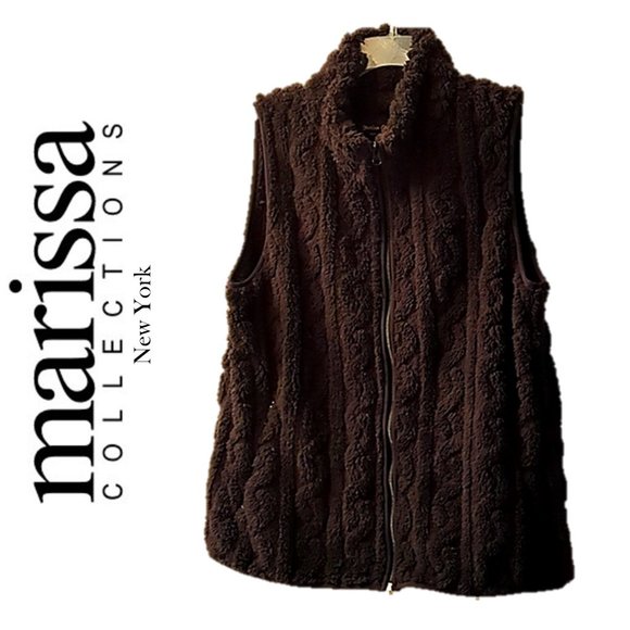 Marissa Olivia | Jackets & Coats | Nwt Marissa Olivia New York Zip Up Vest | Poshmark